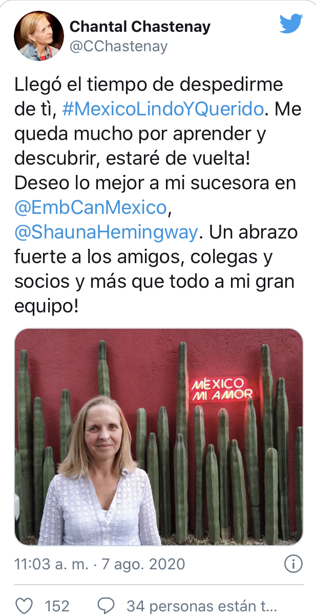 Shauna Hemingway nueva ministra consejera de la Embajada de Canadá en ...