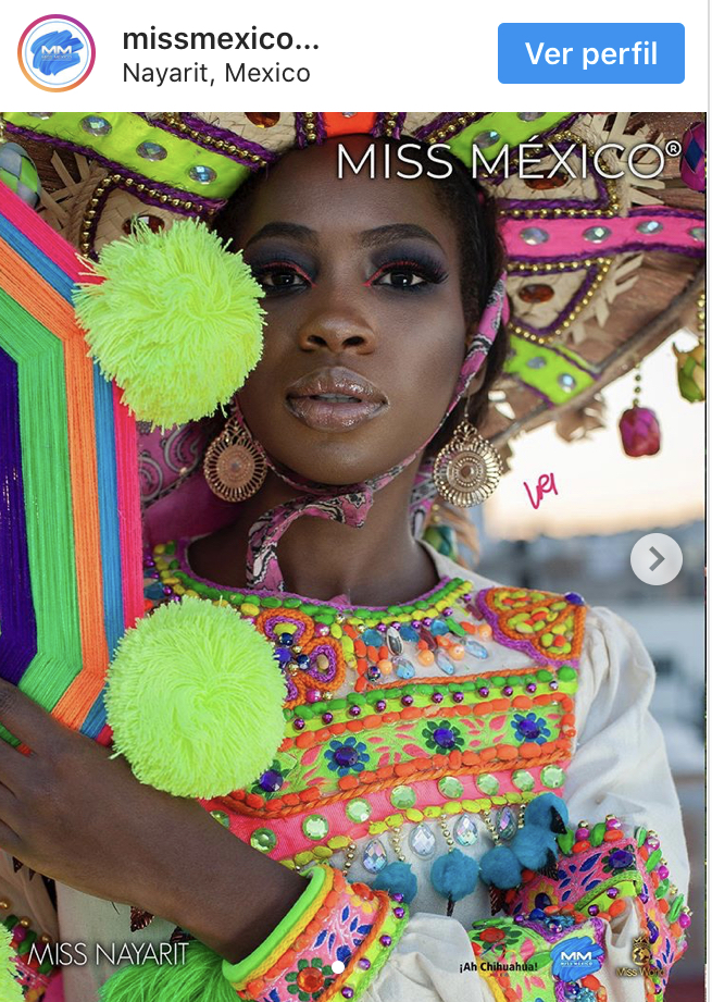 Blessing Chukwu, la primera representante afromexicana en Miss México ...