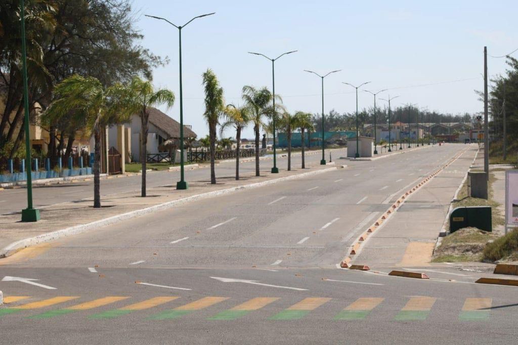 Bulevar Costero queda a oscuras luego que ladrones se llevan cableado